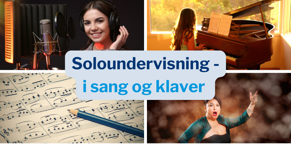Sang og klaver - soloundervisning med Barbara Borgelin i Slagelse